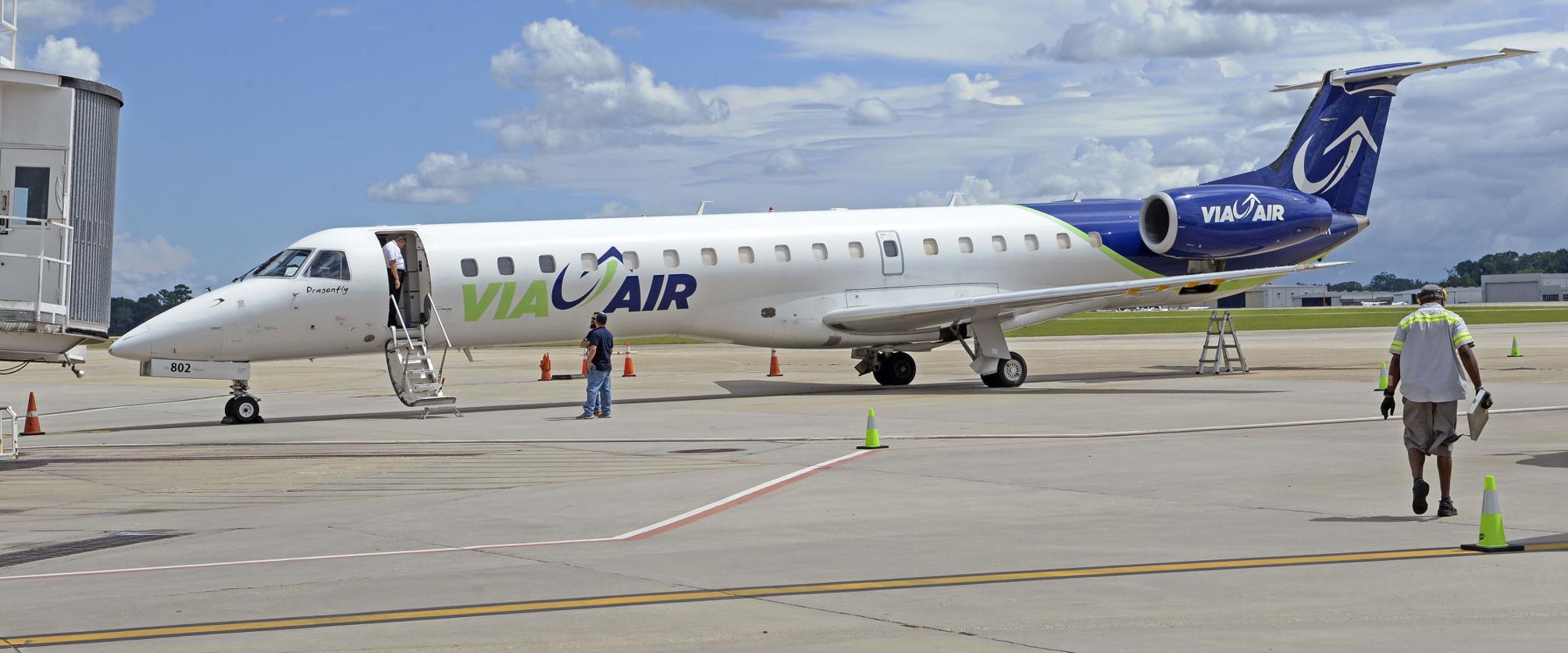 Via Airlines drops service from Baton Rouge to Austin until late May ...