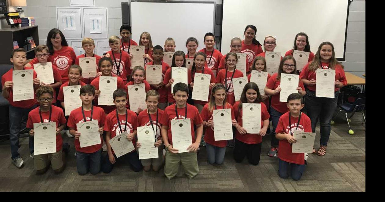 Seventh Ward Elementary School inducts fifth-graders into Junior Beta ...