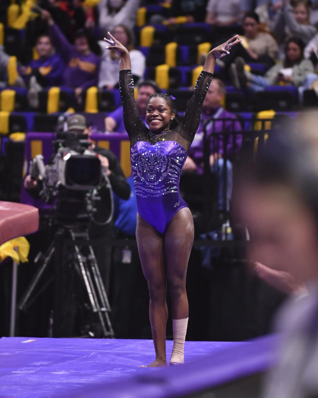 LSU gymnast Kiya Johnson to compete as an individual on vault in NCAA ...