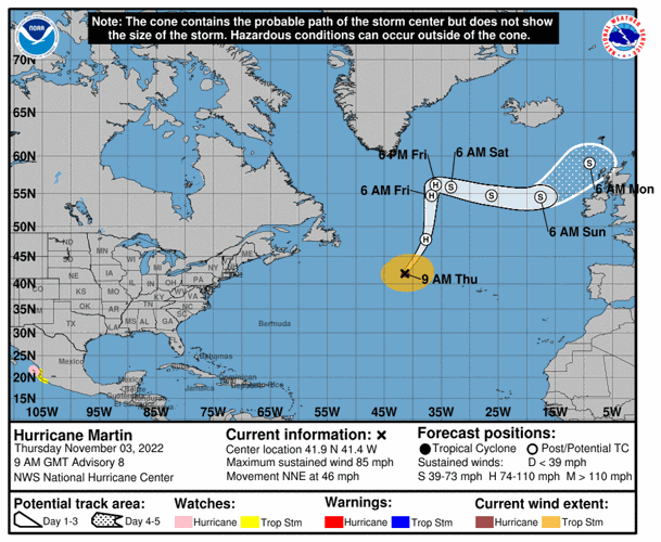 Lisa weakens on way to Gulf; Hurricane Martin strengthens | Hurricane ...