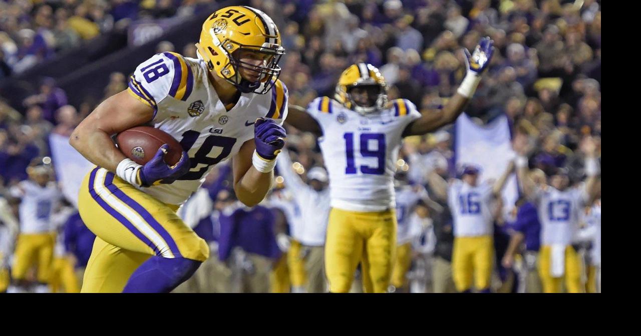 Former LSU TE Foster Moreau named one of Senior Bowl's Offensive ...