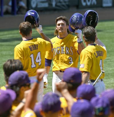 LSU lights up the bat to capture the series in Sunday's 12-3 victory ...
