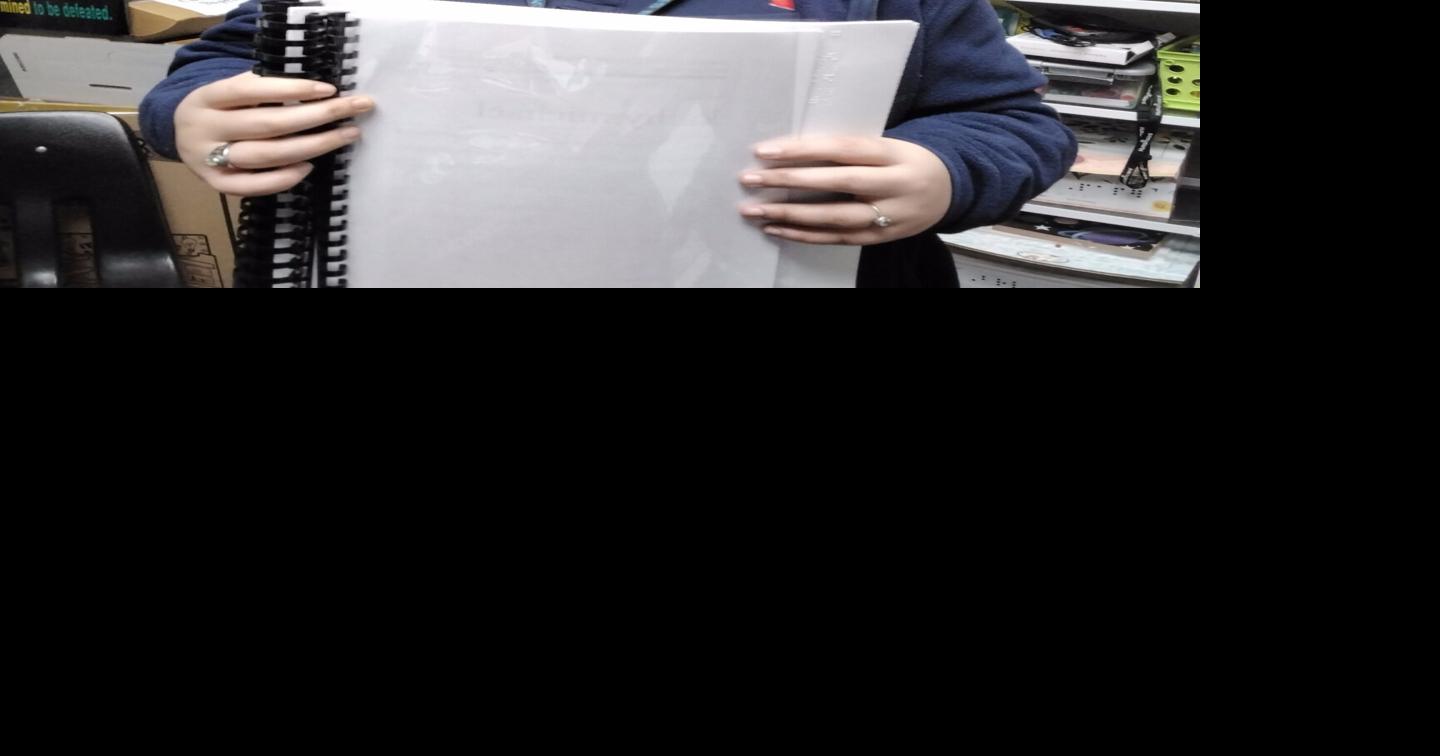 Visually Impaired ZHS student bringing braille menus to Zachary ...