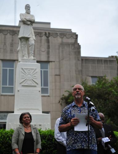 Guillory wants Confederate Mouton statue removed from downtown ...