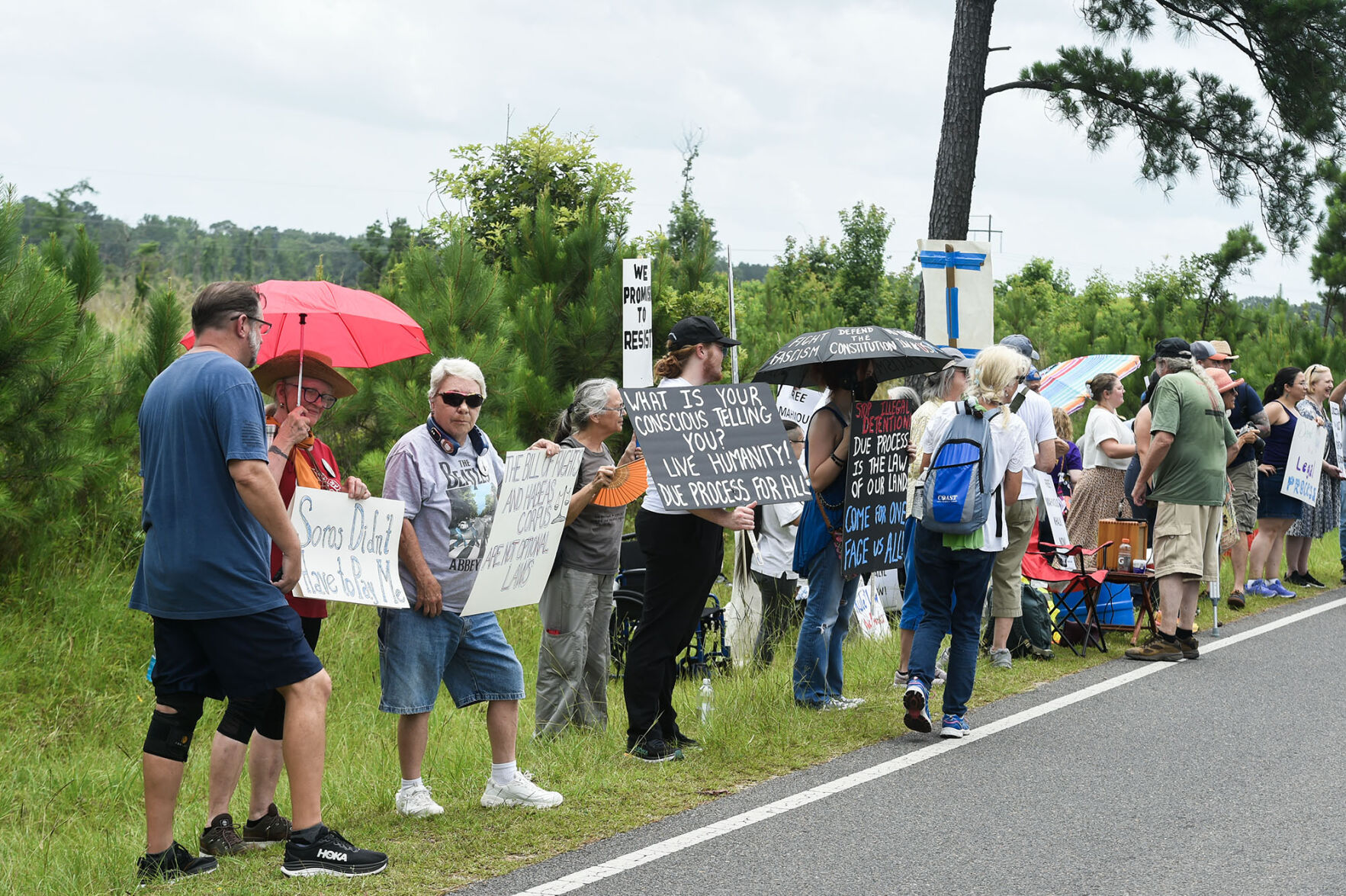 Louisiana residents call for release of Mahmoud Khalil | News ...