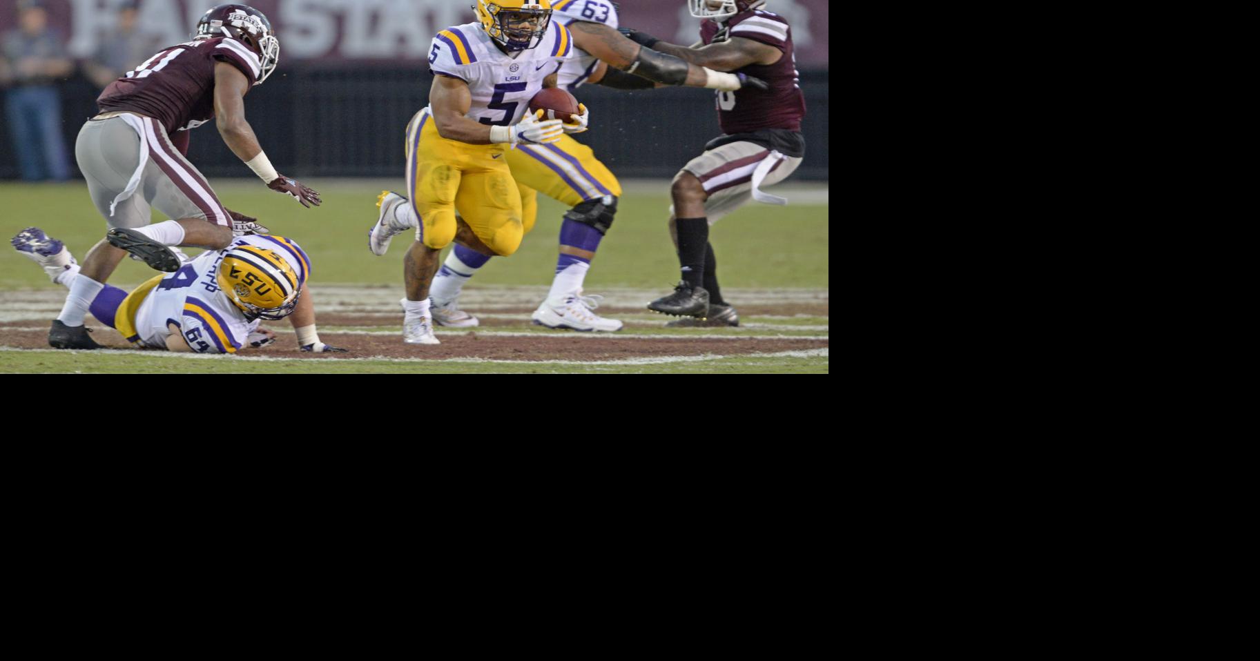 Missing Derrius Guice? LSU's star limited, nicked up so far, but says ...