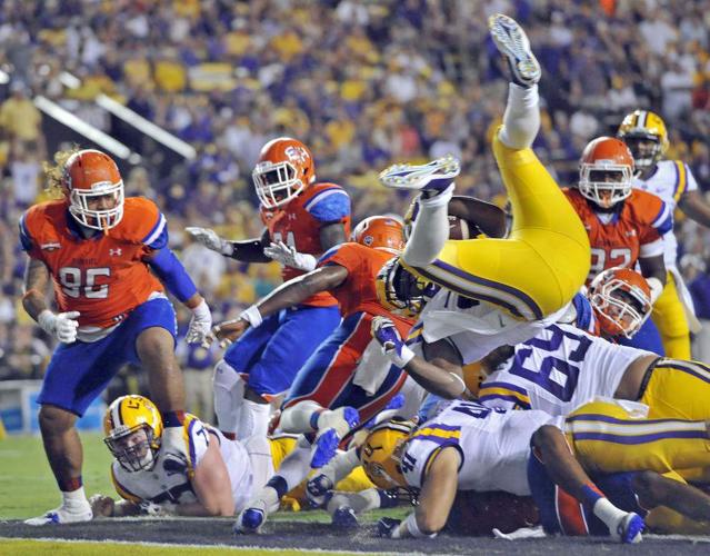 Tigers dominate from start to finish in 56-0 rout of Sam Houston State ...