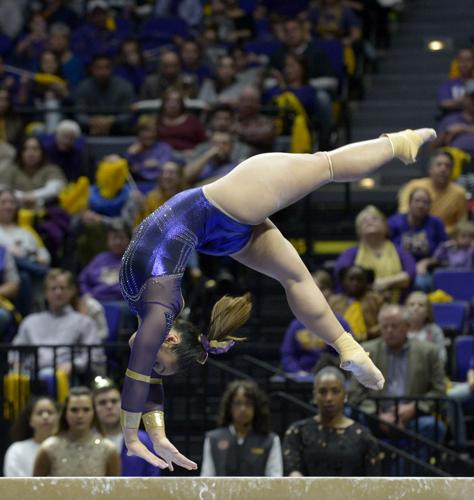 On the beam or behind the camera, LSU gymnast Erin Macadaeg's artistry ...