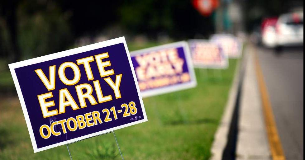 La. early-voting totals: Orleans, East Baton Rouge parishes lead early ...