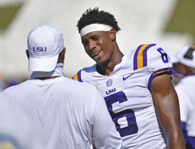 LSU's Terrace Marshall tells team to 'focus' while coronavirus shakes ...