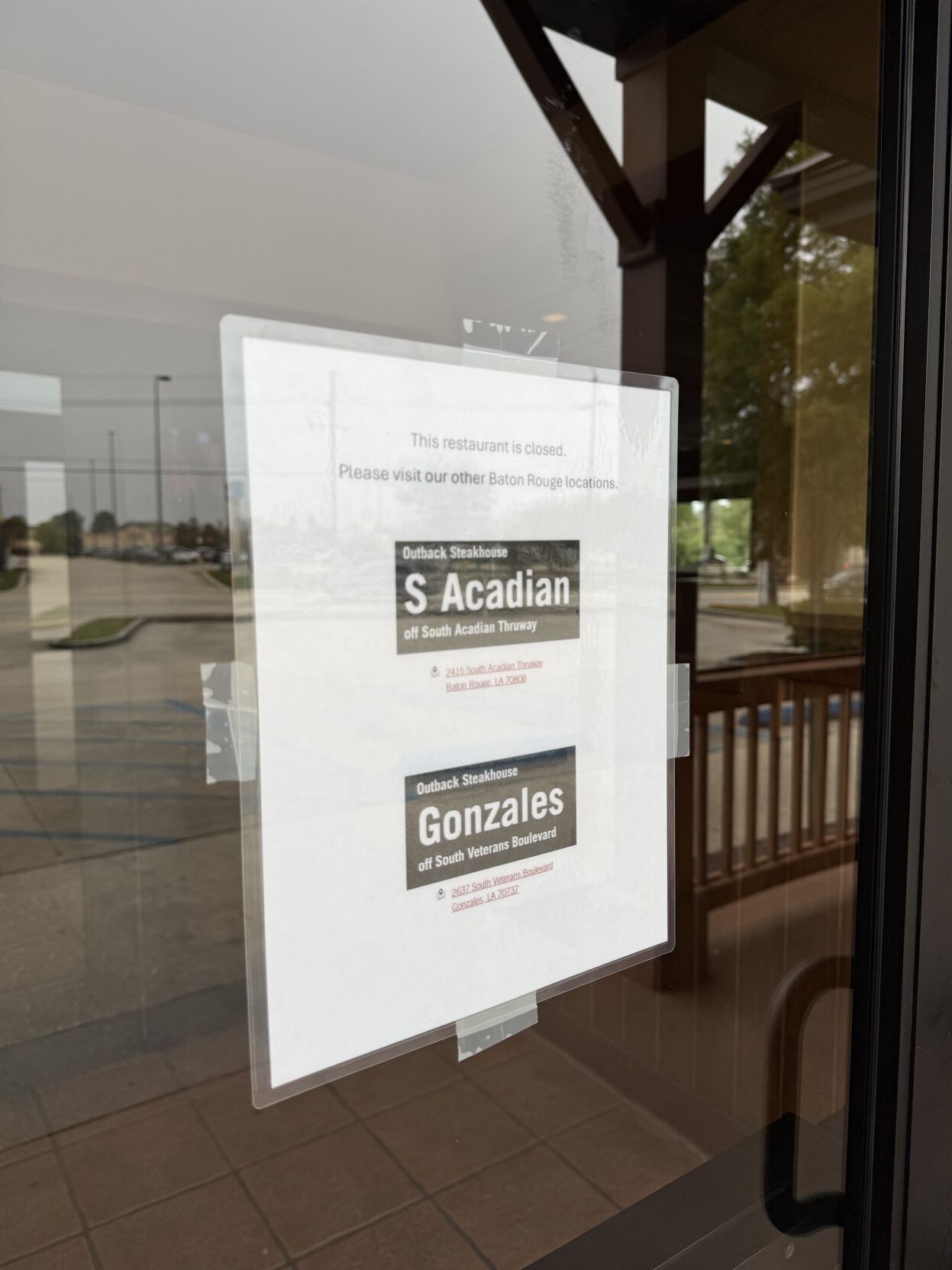 One of Baton Rouge's two Outback Steakhouses has closed | Food ...