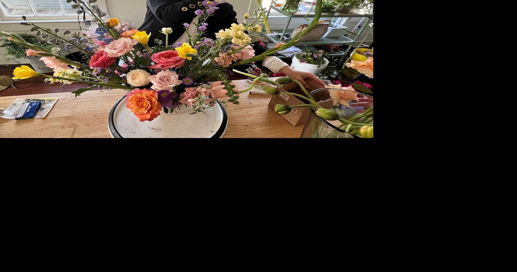Delivering flowers in Louisiana on Valentine's Jan Risher ...