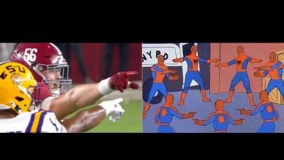 False start flag in LSU-Alabama game leads to finer pointing | LSU ...