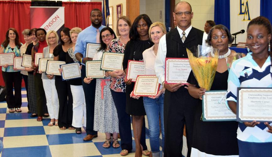 Ascension Parish School Board honors 2017 Support Employees of the Year ...