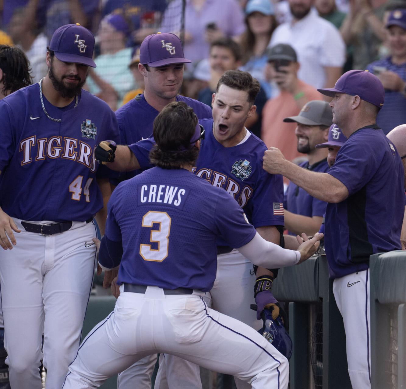 Photos: LSU starts College World Series play with victory over the Vols ...