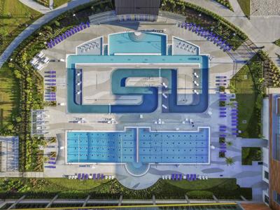 LSU touts opening of elaborate new 'leisure pool' at Recreation Center ...