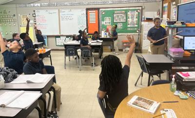 Clinton Elementary student leads math discussion | East Feliciana ...