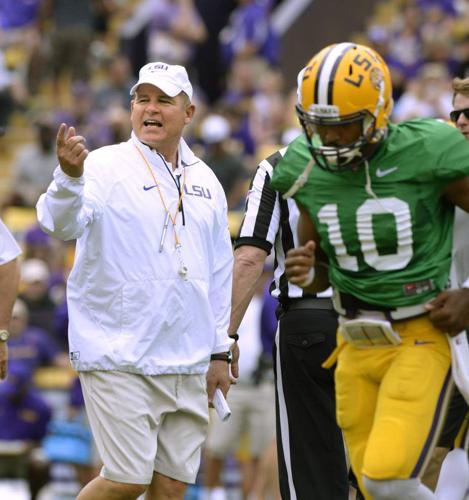 Photos: Game action from LSU spring game, offense, defense, and images ...
