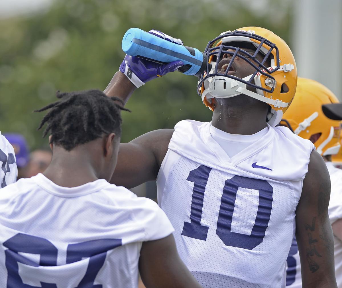 LSU Practice Report: Freshman WR Stephen Sullivan misses practice ...