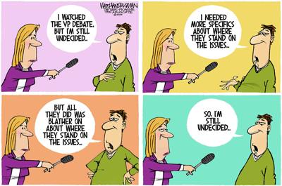 Undecided voters cartoon | Walt Handelsman | theadvocate.com