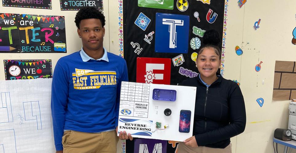 East Feliciana High students take things apart to figure out how they ...