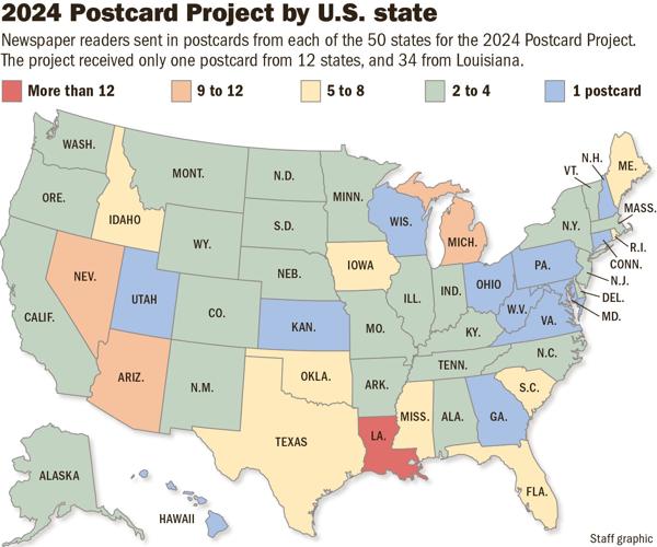 The 2024 Postcard Project wraps up with all 50 states | Entertainment ...