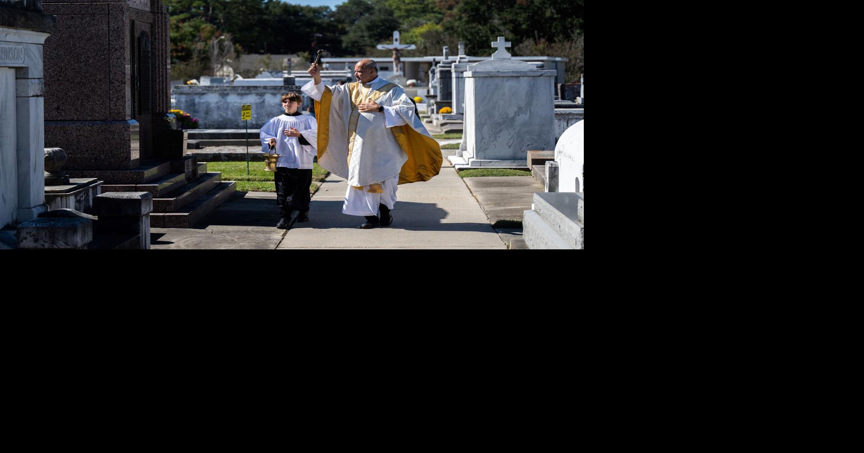 All Saints Day blessing of the graves at St. John Cemetery | Photos ...