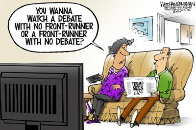 Front-runners | Walt Handelsman | theadvocate.com