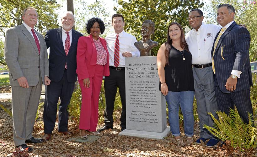 Photos: Trevor Sims, who sparked a community-wide drive to feed Baton ...