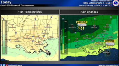 Scattered showers, warm temps in store for Monday; see forecast for ...
