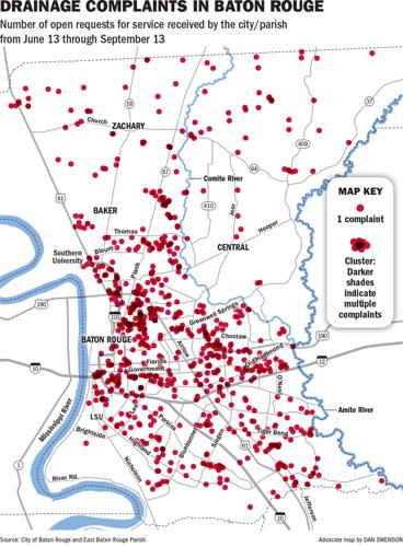 Can system be unclogged? 3,200 East Baton Rouge drainage complaints ...