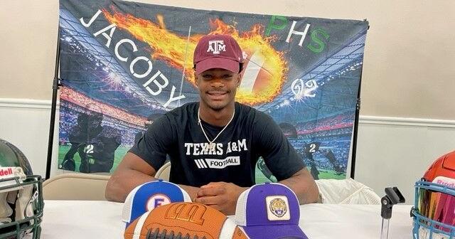 Jacoby Mathews, the No. 1 recruit in Louisiana, commits to Texas A&M ...