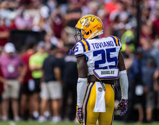 Javien Toviano changing positions on LSU football defense | LSU ...