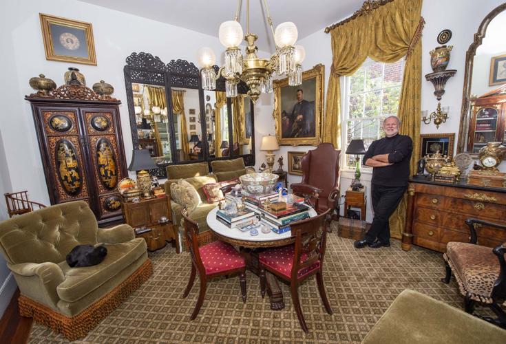 Antiques are popular again. At interior designer David Edwards' home ...