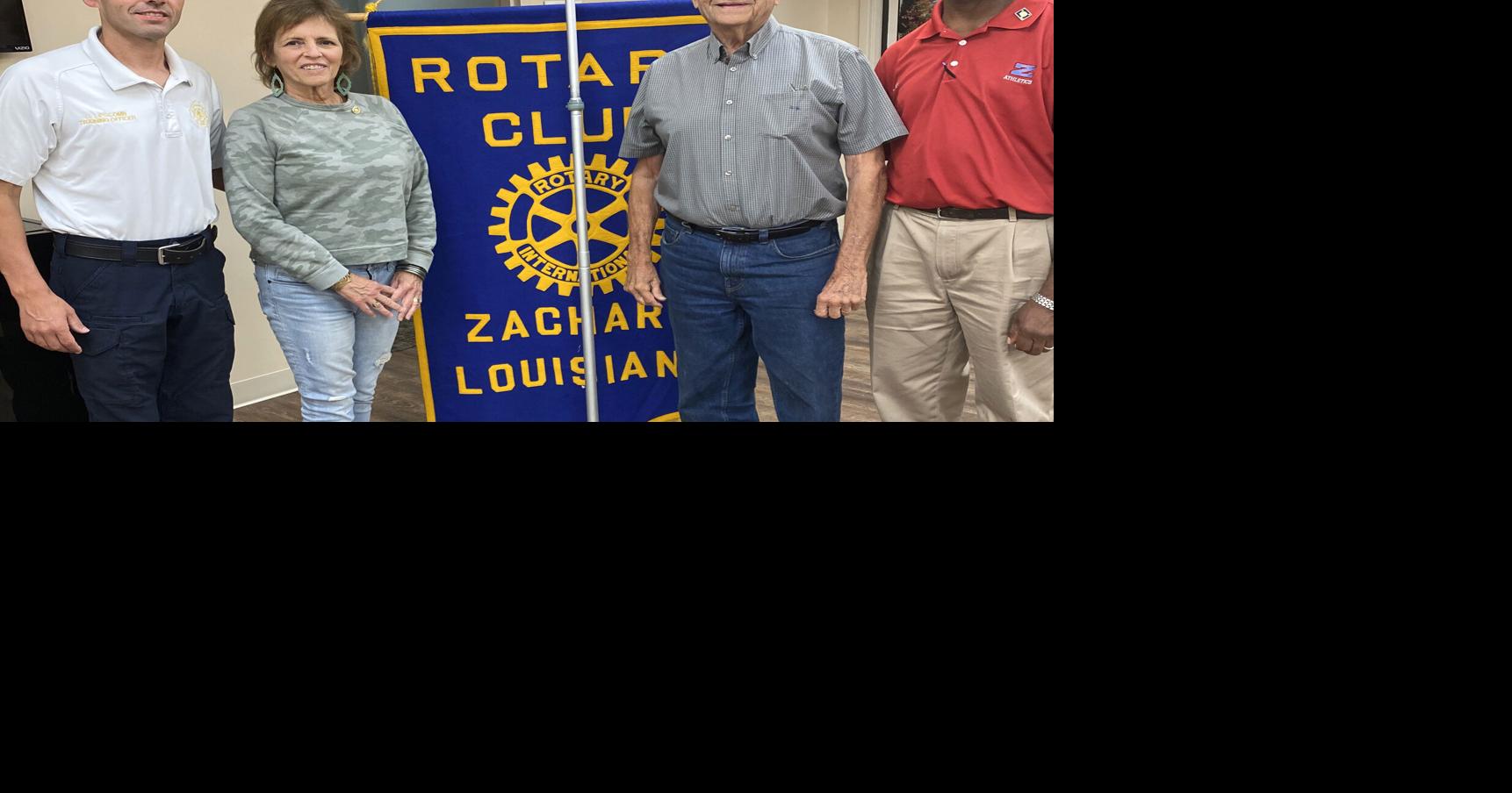 Zachary Rotarians honor member for financial contributions in her name ...
