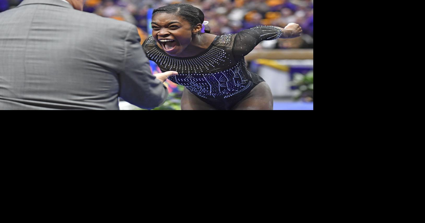 Kiya Johnson perfect again as LSU wins GymQuarters meet with season ...