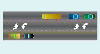 Three lanes? Four lanes? Divided highway? Here's a refresher on when to ...