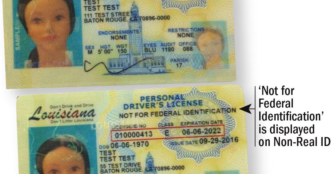 Louisiana begins issuing REAL ID driver's licenses; what to know, how ...