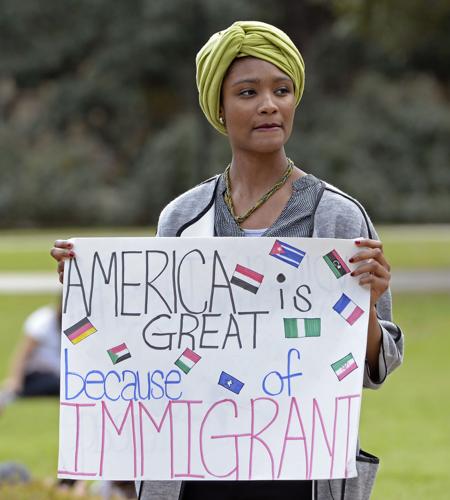 Photos: LSU students stage walkout on campus to protest Trump's ...