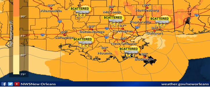 Forecasters: First fall cold front in south Louisiana unlikely to ...