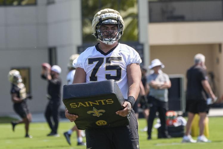 Why the Saints are trying Taliese Fuaga at left tackle | Saints ...