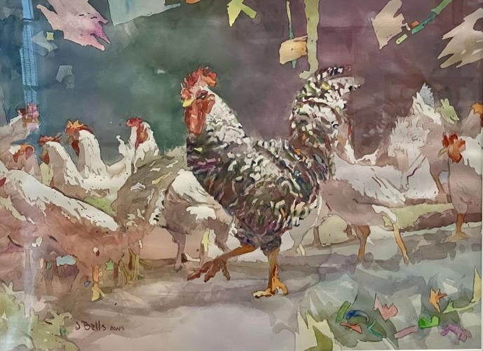 Exhibit celebrates Judi Betts' 60-y-ear watercolor career ...