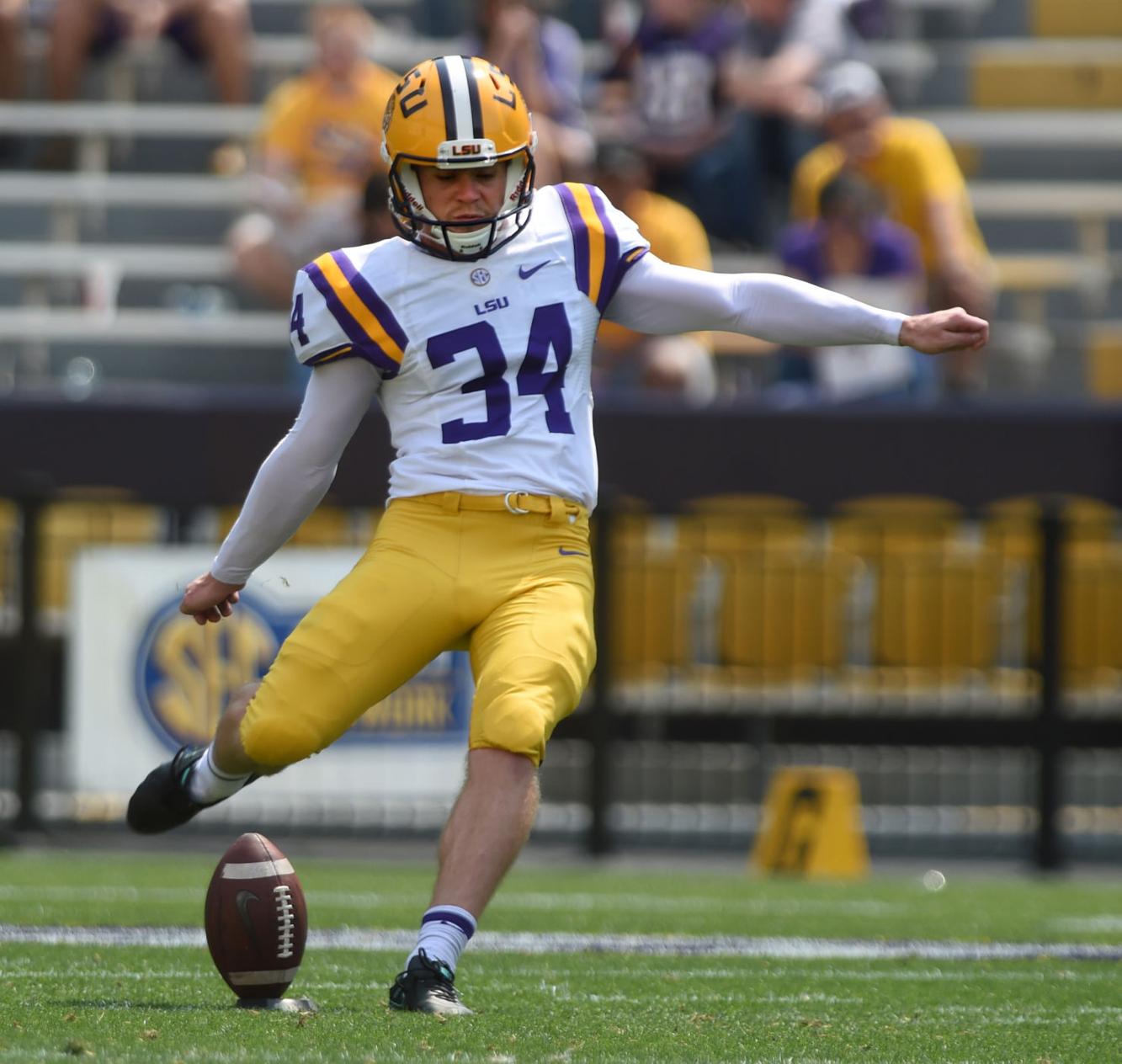 LSU backup placekicker Connor Culp has entered the NCAA transfer portal ...