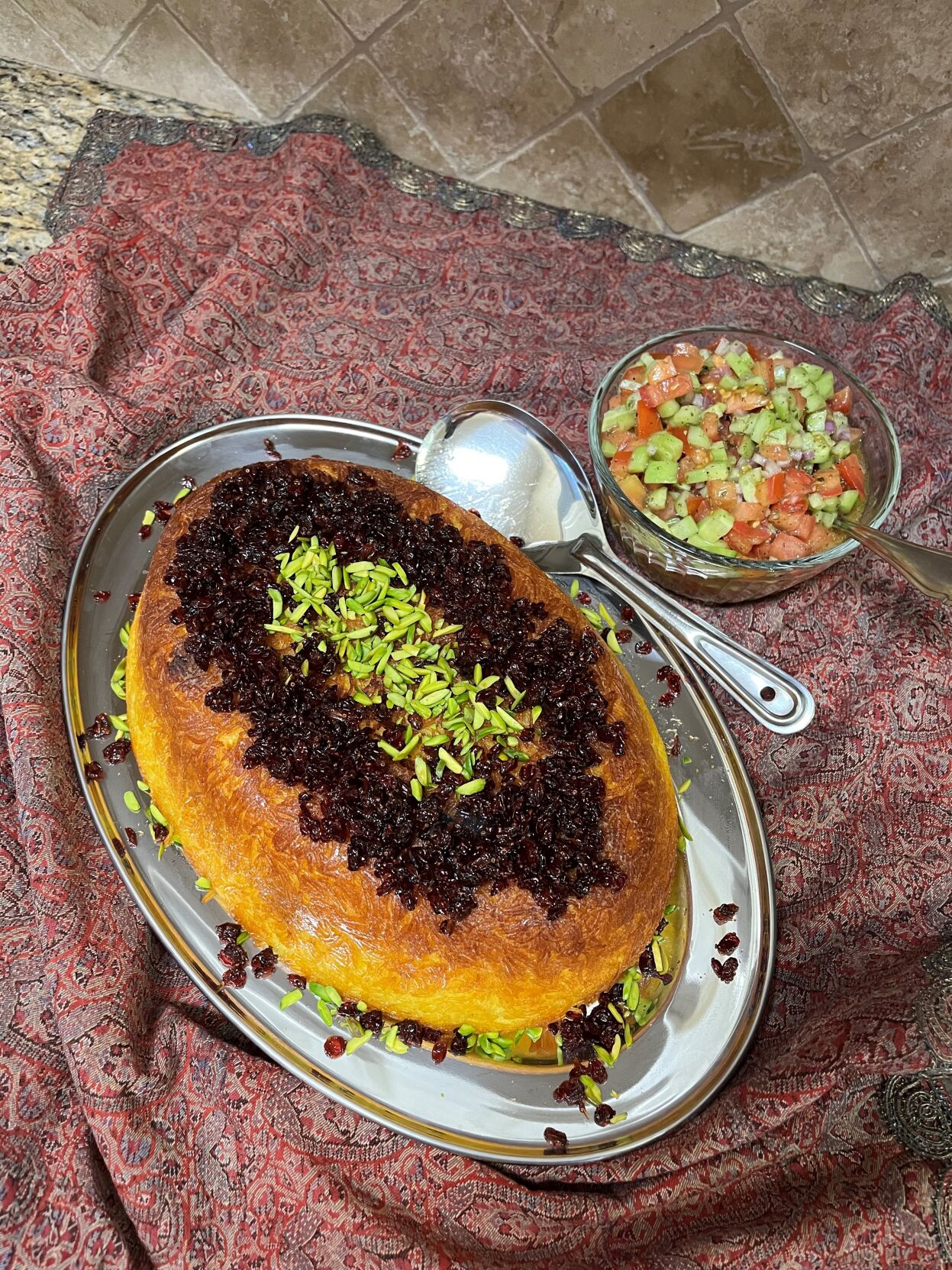 Expensive saffron stars in Chicken Tahchin | Food/Restaurants ...