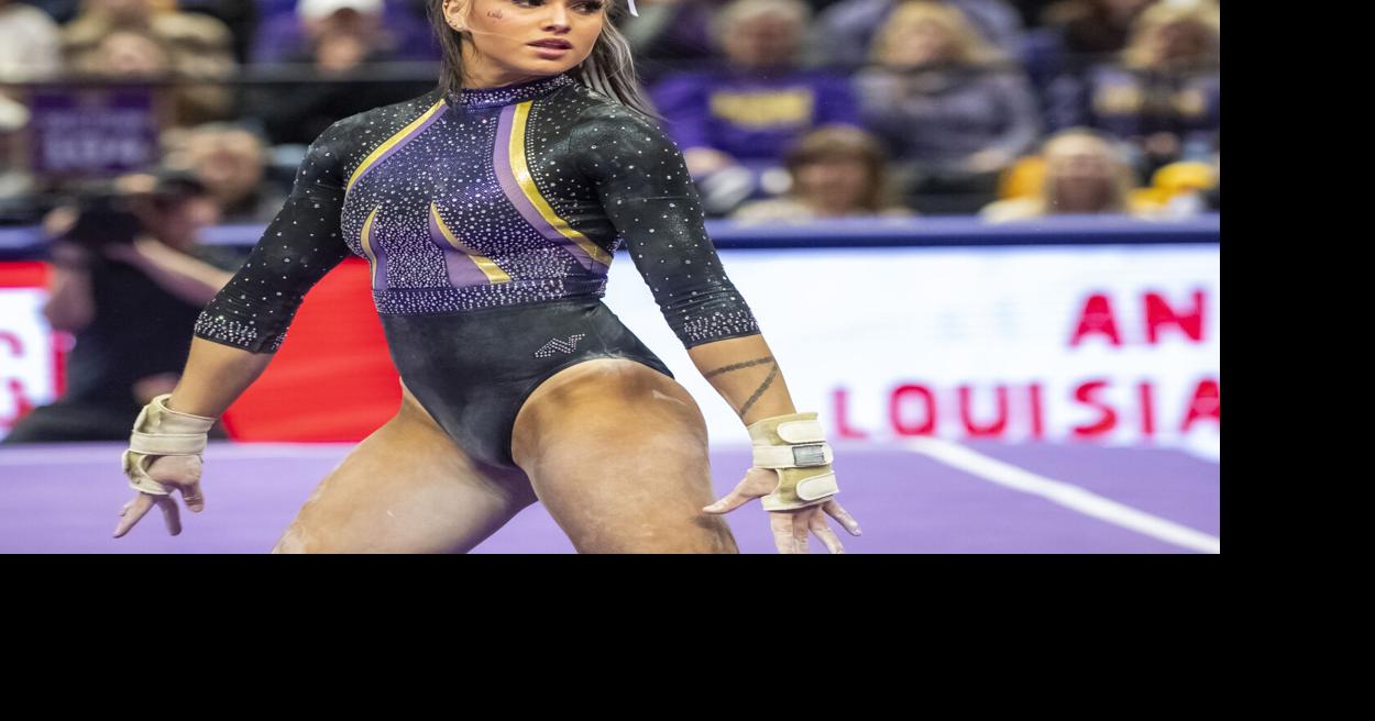 LSU gymnast KJ Johnson out 4-6 weeks with broken foot | LSU ...