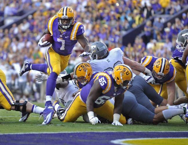 LSU’s Leonard Fournette makes SEC history in win over Eastern Michigan ...