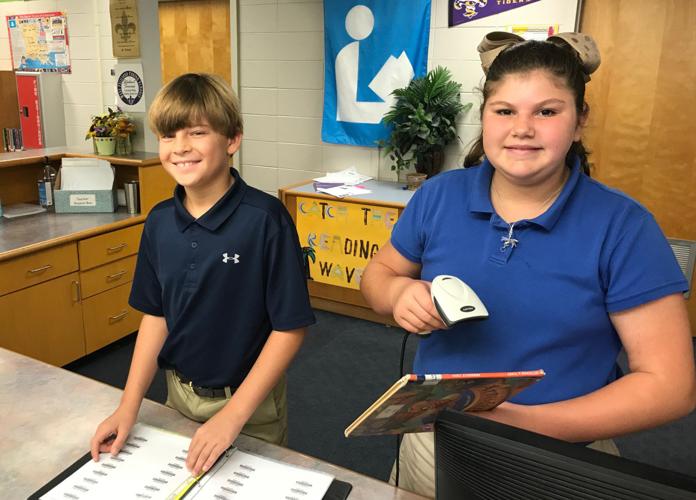 Bains Elementary School library is a morning magnet | East Feliciana ...
