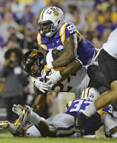In absence of injured LSU DE Lewis Neal, Frank Herron plays career-high ...