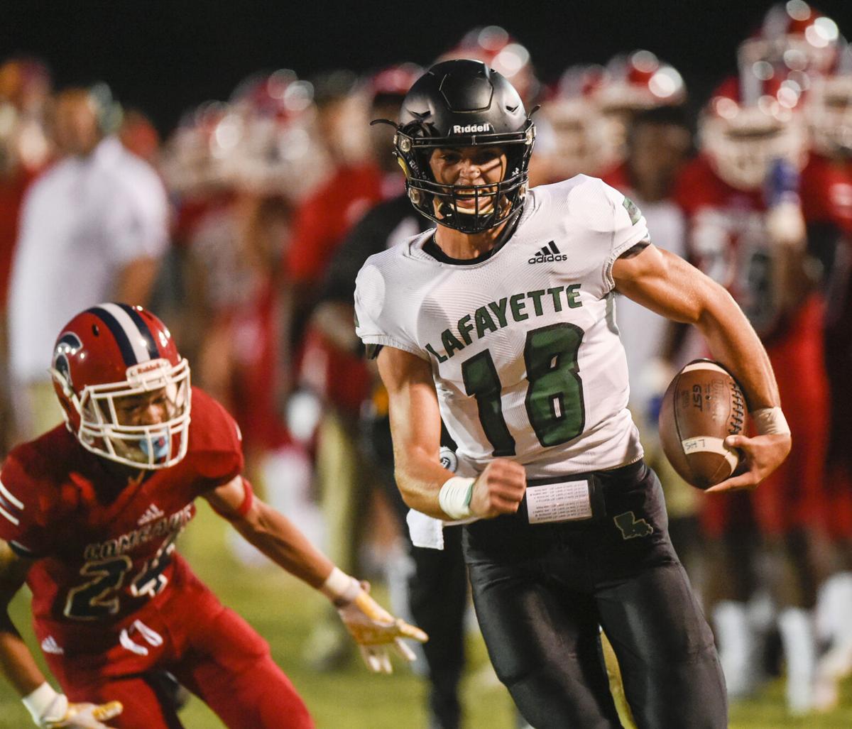 Grayson Saunier leads Lafayette to another blowout victory to open ...