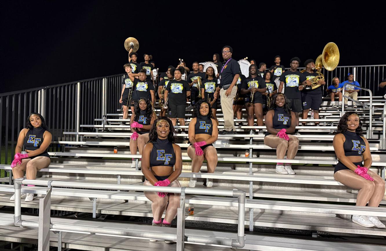 East Feliciana High School marching band and dance group perform at ...